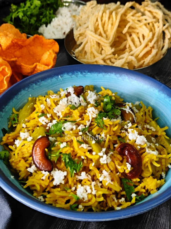 Tondli Bhaat Maharashtrian Style | Maharashtrian Masale Bhaat - Rustic ...